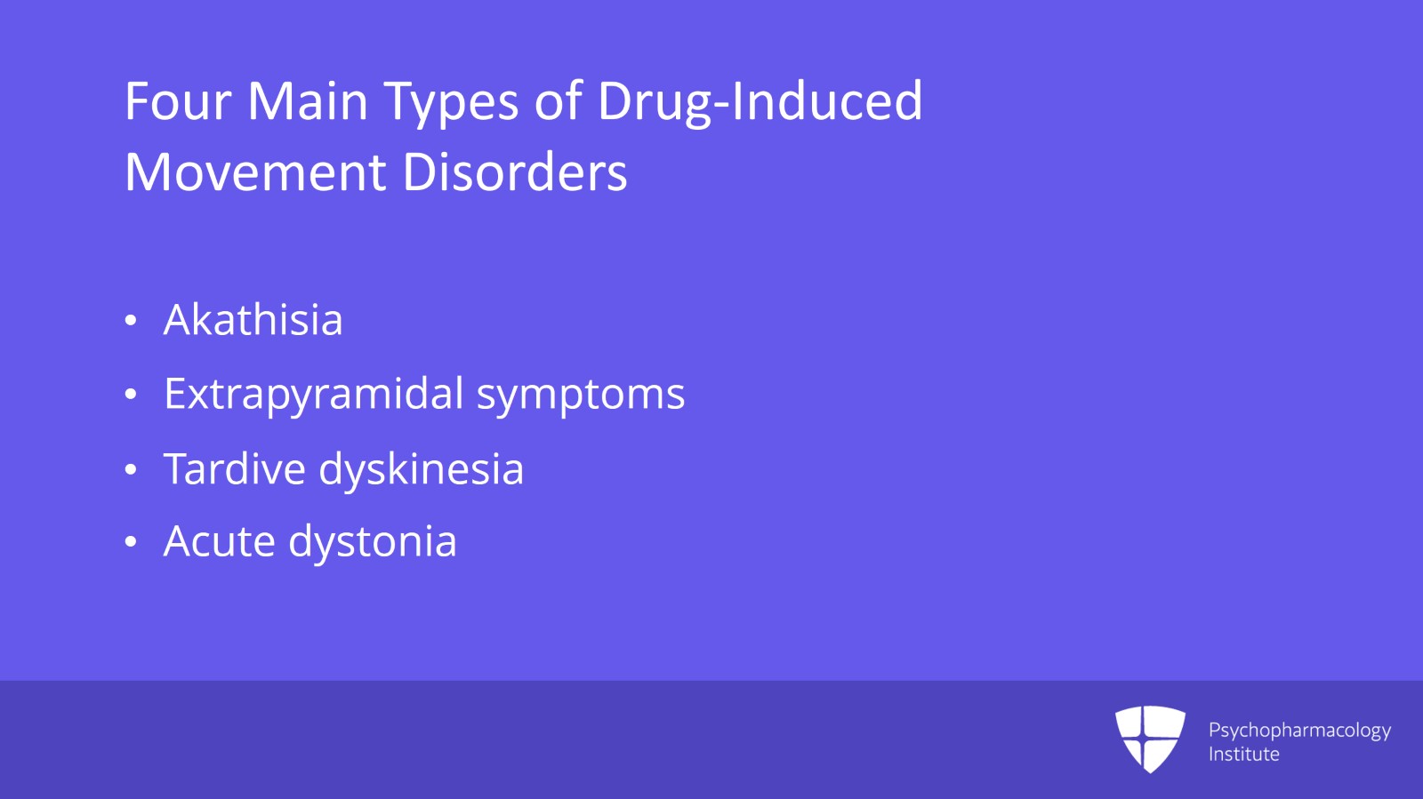 Psychopharmacology Institute